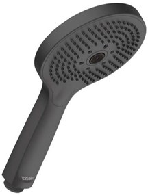 Duravit - Sprchová hlavice, 3 proudy, MinusFlow, matná černá UV0652017046