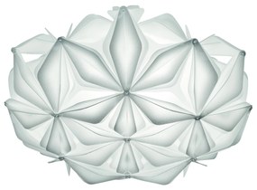 Slamp La Vie medium, bílé designové svítidlo, 2x12W LED E27, prům. 50cm