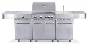 Plynový gril G21 Arizona, BBQ kuchyně Premium Line 6 hořáků + zdarma redukční ventil