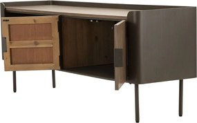 Designový TV stolek Ekewaka 150 cm hnědý