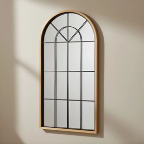 Velké dekorativní nástěnné zrcadlo ARCUS, 110 x 56 cm