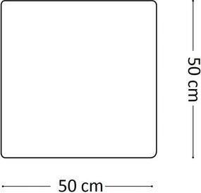 ILUX 191607 Venkovní stojací lampa Ideal Lux Luna PT1 D50 191607 bílá 50cm - IDEALLUX