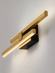 Designové nastěnné svítidlo Amica Zlatá