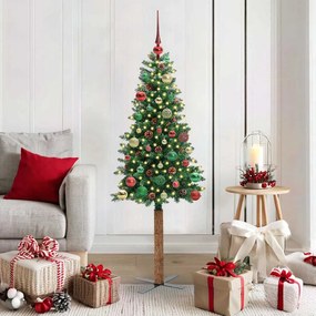 Úzký vánoční stromeček Zelená 150 cm 3394859