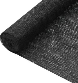 Stínící tkanina černá 1,8 x 50 m HDPE 75 g/m² 149328