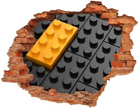 Wallmuralia Fototapeta díra na zeď 3D Lego 90x70 cm