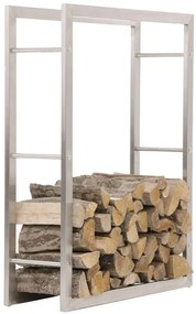 Stojan na palivové dřevo Keri 25x80x100 - nerezová ocel