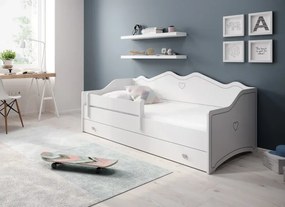 Postel s matracem EMKA Gray 160x80