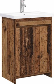 Sada koupelnového nábytku Staré dřevo 61 x 40 x 84,5 cm 3404280
