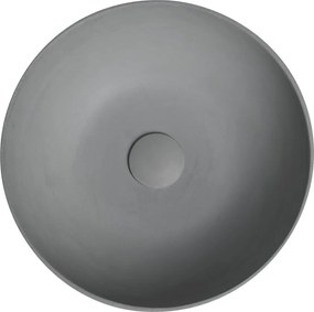 Sapho Sapho, FORMIGO betonové umyvadlo na desku, primer 39cm, šedá, FG317