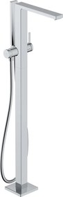 Hansgrohe Tecturis E, páková vanová volně stojící baterie na podlahu, chromová, HAN-73445000