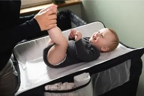 Kidnort Stugan Cestovní postýlka tmavě šedá