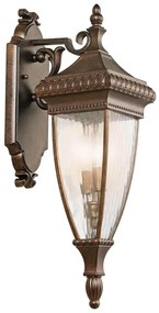 Historizující venkovní lampa VENETIAN RAIN/2x E14