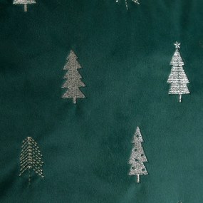Vánoční polštář s výplní | ARBA | vánoční stromek zelená | 45x45 cm | XM22 805702 Homla