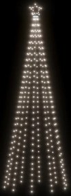 vidaXL Vánoční strom s hrotem 310 ch LED diod 300 cm [343555] Barva: Modrá