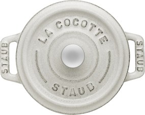 Hrnec Mini Cocotte litinový 250 ml bílý lanýž