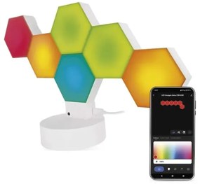 RGBIC Stmívatelná stolní lampa GoSmart LED/5,5W/230V Wi-Fi Tuya