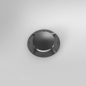 FAN LED-GROUND-R4 Venkovní svítidlo pochozí LED GROUND antracit, hliník, 16 W, 1960 lm, CCT, IP65, 21 x 5,4 cm 24V - FANEUROPE