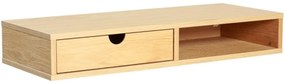 OnaDnes -20% Dubový závěsný noční stolek Woodman Farsta 78 x 31 cm