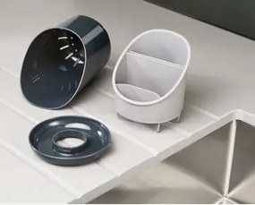 Joseph Joseph Dock šedá / odkapávač na příbory / plast / Bez BPA