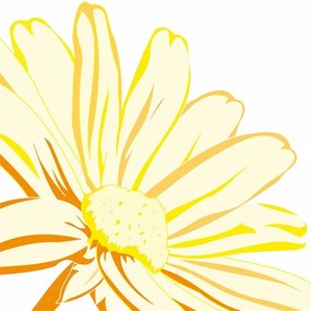 Vliesová fototapeta Yellow Marguerite L-352