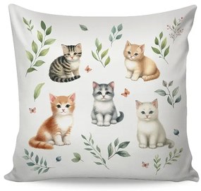 Matějovský povlak na polštář Kitty 40x40cm bavlna deluxe digitál