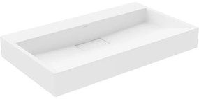 Mexen Ava umývadlo na desku z konglomerátu B/O 80 x 46 cm, bílá - 23018000