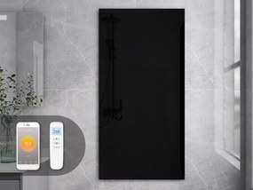 Skleněný Infrapanel GLASS 450W Černý | Výhřevnost 8 m2 | 80x60 cm | WiFi termostat