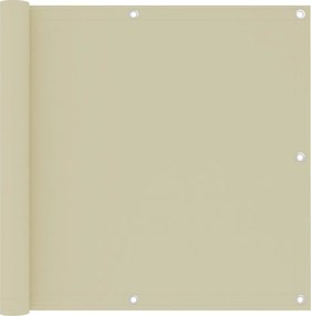 vidaXL Balkonová zástěna 90 x 300 cm 100% polyester oxford [134916] Barva: Žlutá