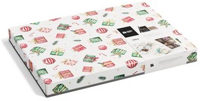 Kartonový úložný box s víkem/dekorativní 37x50x15 cm Engla Christmas Storage – Bigso