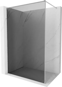 Mexen, Mexen Kioto-XF sprchová stěna s rámem 60 x 202 cm, grafit 10 mm, chrom - 800-060-104-01-40-X