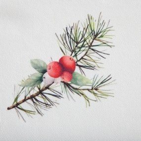 EUROFIRANY VÁNOČNÍ PROSTÍRÁNÍ NA STŮL INES13 SADA 4 KS 40X40 CM VZOROVANÁ
