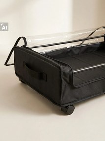 Sinsay - Úložný organizér pod postel na kolečkách - černá