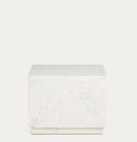 Mramorový odkládací stolek 50x50 cm Sorein – Kave Home