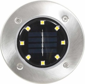 Solární světlo k zapíchnutí do země 8 ks LED RGB barva 315695