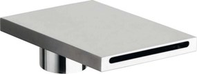 Sapho - Vanová vpusť na okraj vany, šířka 13 cm, chrom BD31451