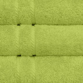 SCANquilt bavlněný ručník COTTONA olivová osuška 100 x 150 cm