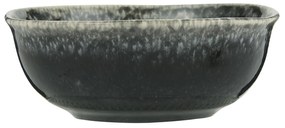 IB LAURSEN Keramická mistička Antique Black Dunes Mini, černá barva, keramika