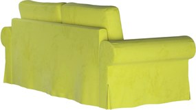 Potah na pohovku IKEA Backabro,  3-místná, rozkládací barva zelená látka lesklé, sametová