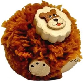 2Kids Toys Dřevěná magnetka velká pompon Lev
