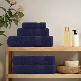 Ručníky FROGN 10 ks tmavě modré 30x30 cm 360 g/m² 136778