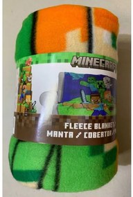 MOJANG official product - Dětská fleecová deka Minecraft / 100 x 140 cm