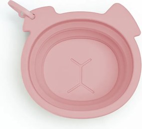 United Pets Cestovní miska skládací MUZZLE pro psy 500 ml růžová