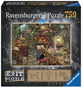 Puzzle ravensburger 199525 exit puzzle: kouzelnická kuchyně