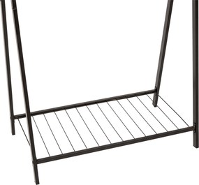 Dvojitý kovový věšák na oblečení METTY, 98 x 43,5 x 145 cm