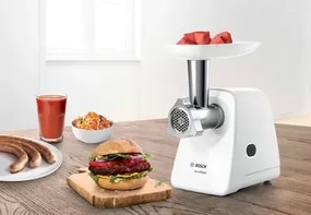 BOSCH MFW2514W bílá / Masomlýnek / 350 W / 1.7 kg/min