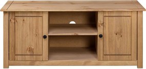 TV skříňka 120 x 40 x 50 cm masivní borovice řada Panama 282670