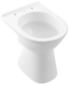 Villeroy & Boch ViCare - Stojící WC, zadní odpad, Rimless, CeramicPlus, alpská bílá 4683R0R1
