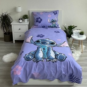 Bavlněné dětské povlečení na jednolůžko 140x200 cm Lilo and Stitch – Jerry Fabrics