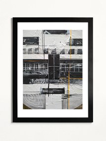 Fero Radačovský / Orol | Monoscope Rám: Dubový, Velikost: 40 x 30 cm
